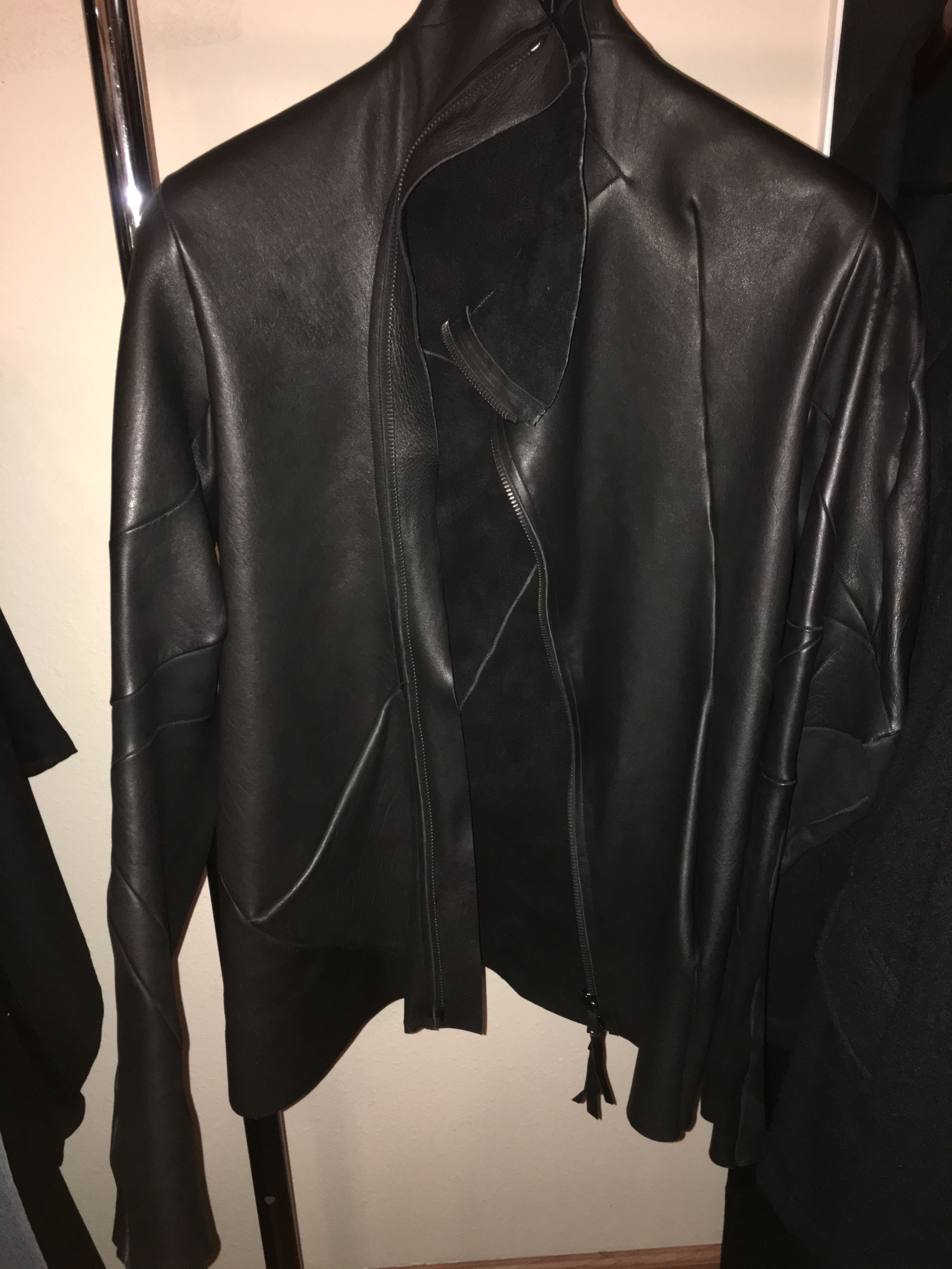 Leon Emanuel Blanck Distortion Leather Jacket | Grailed
