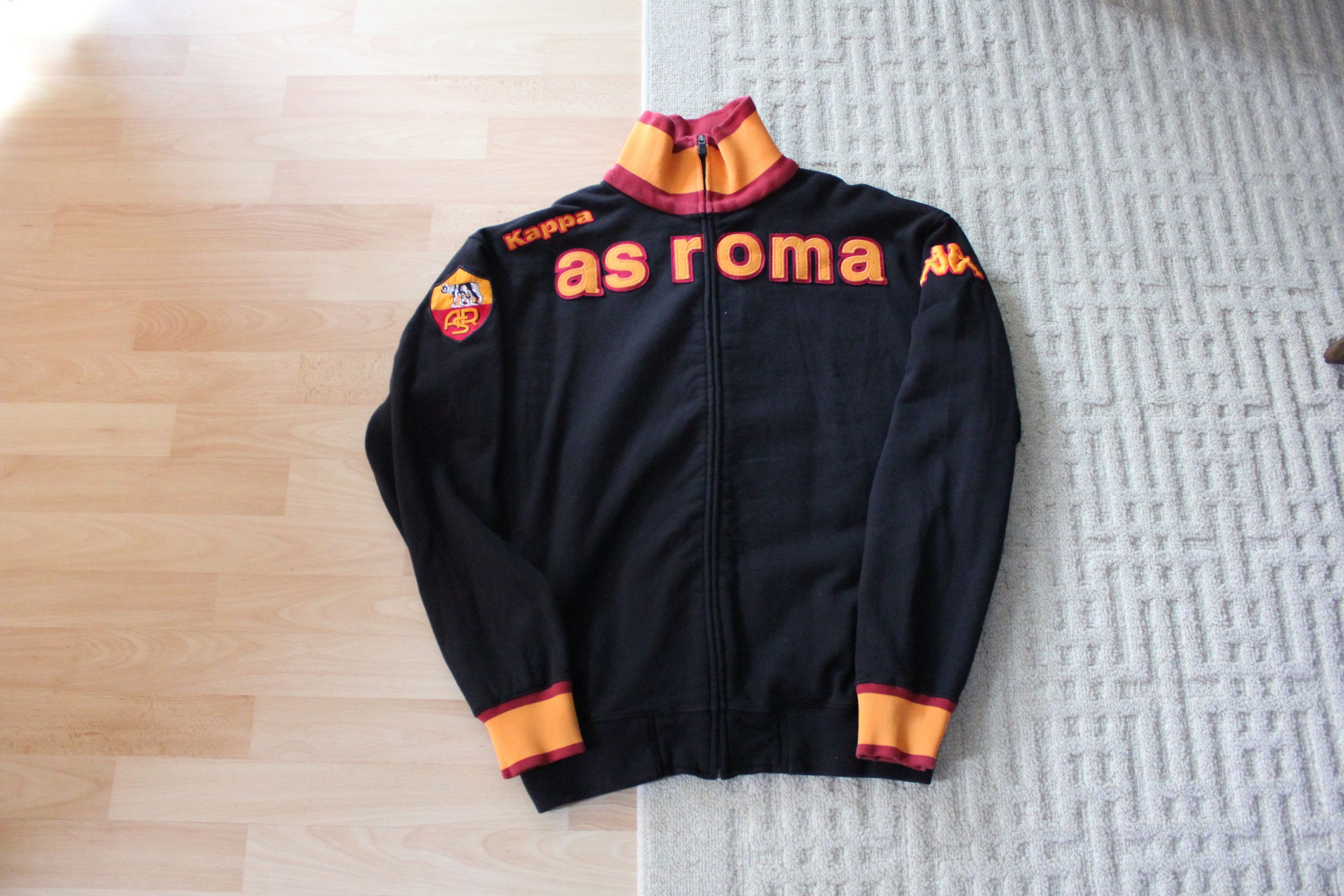 Kappa × Vintage Vintage Kappa AS Roma Track Jacket | Grailed
