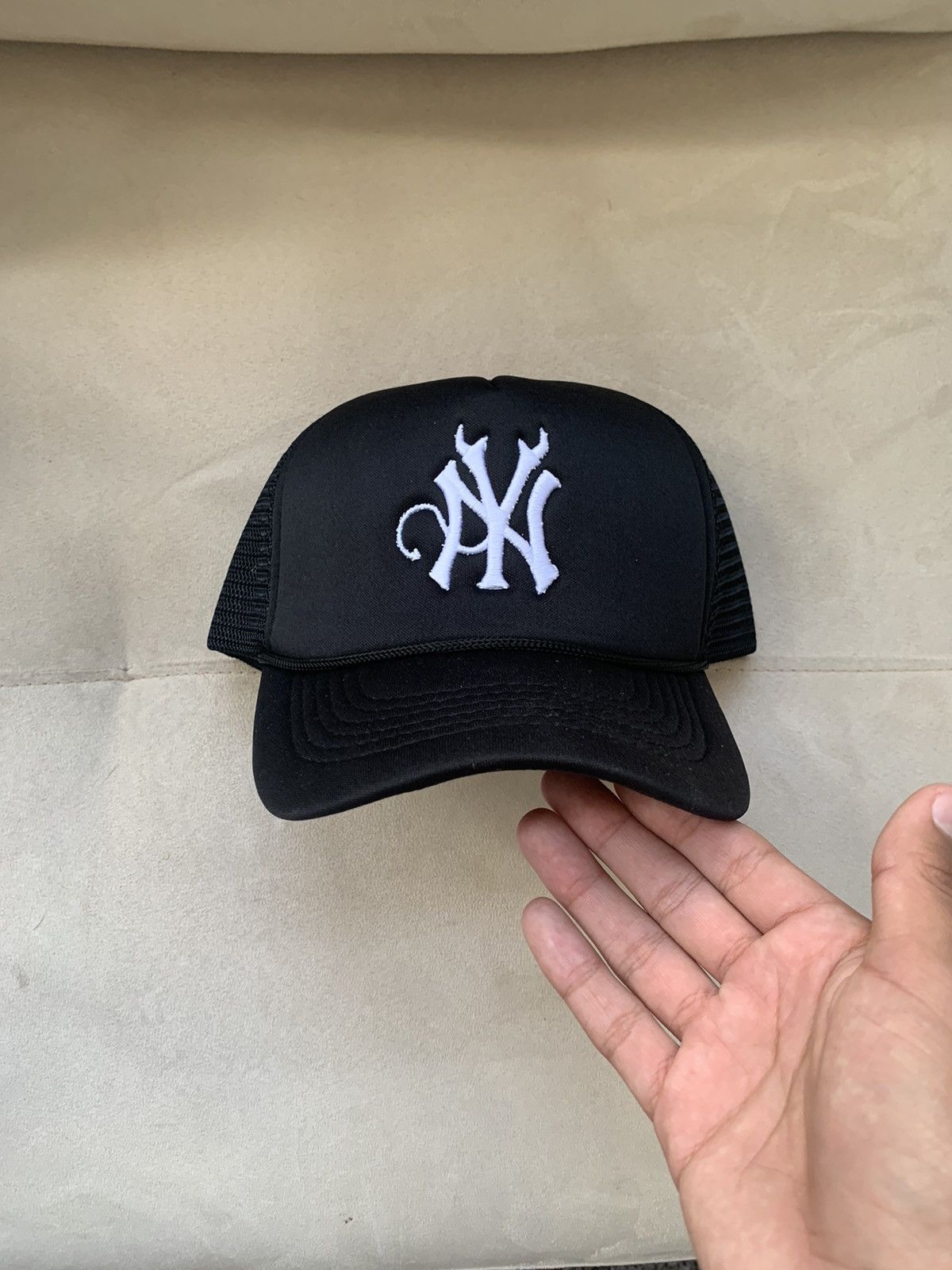Vlone Ny devil trucker | Grailed