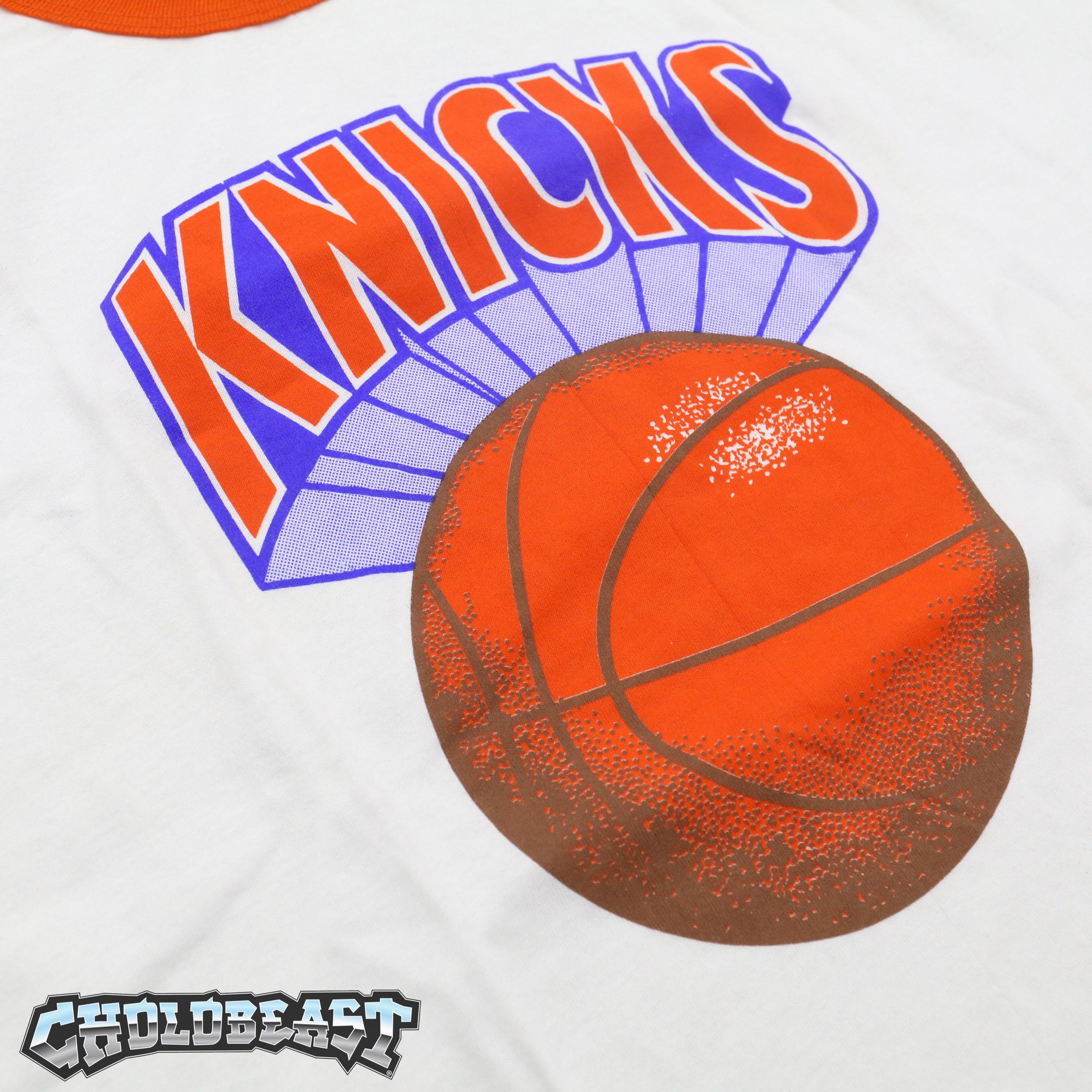 Vintage VTG 70s 80s NBA New York Knicks Basketball Ringer T Shirt L ...