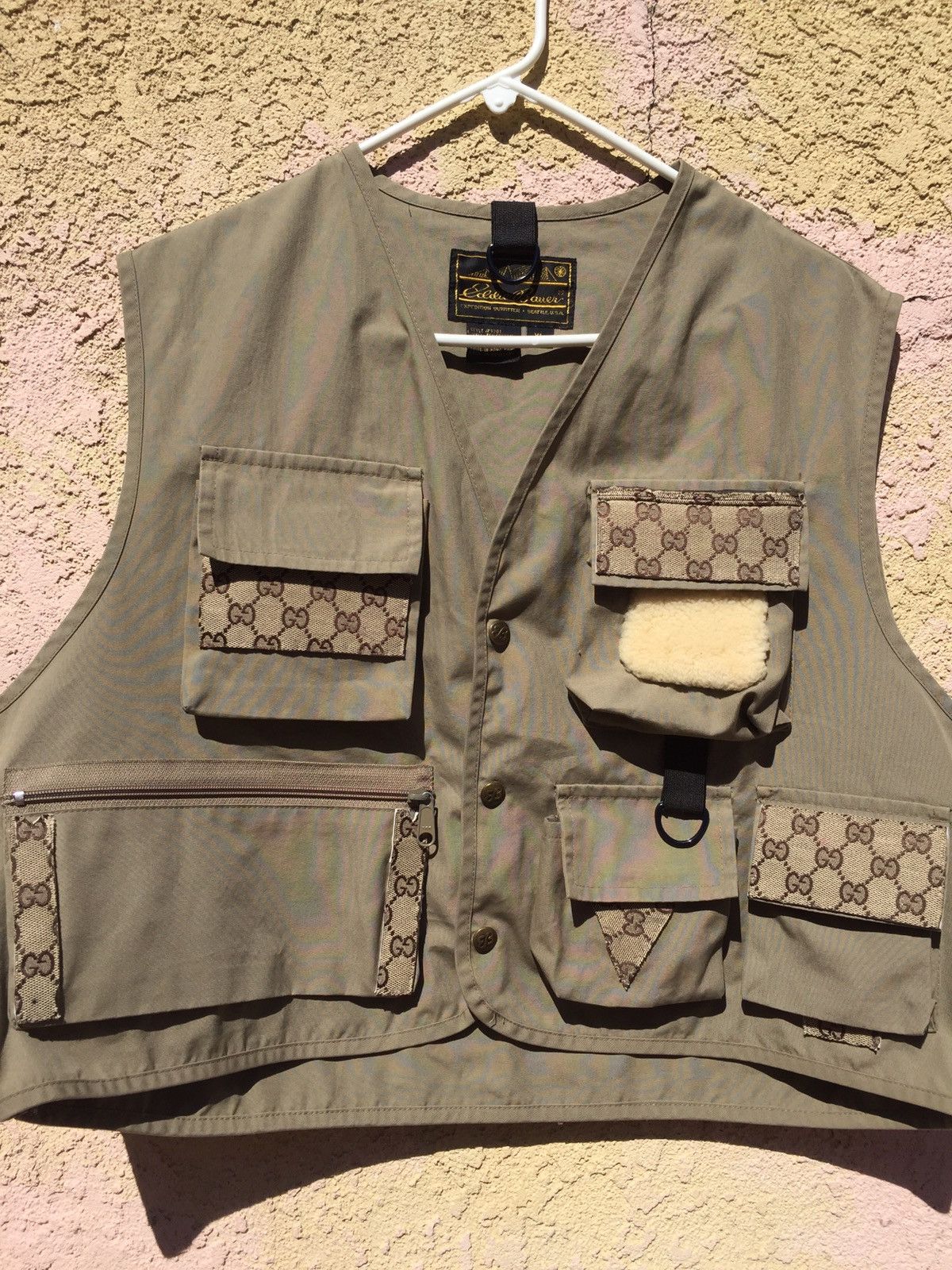 Gucci custom vintage gucci tactical hunting vest | Grailed