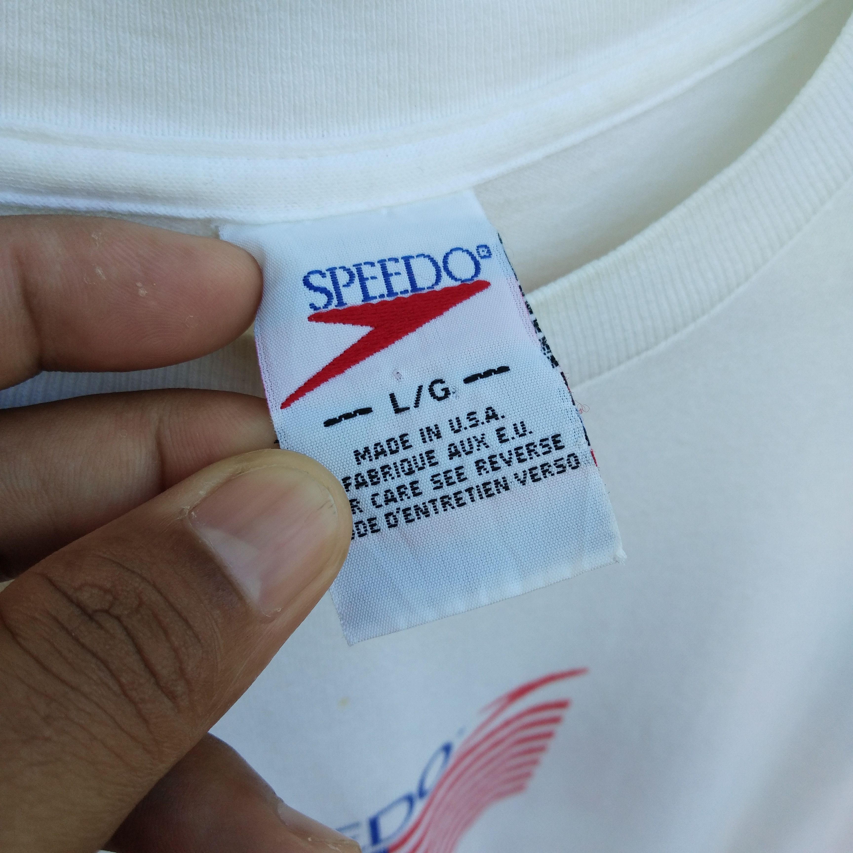 Speedo × Speedy Usa × Vintage VINTAGE 90'S SPEEDO USA T SHIRT | Grailed
