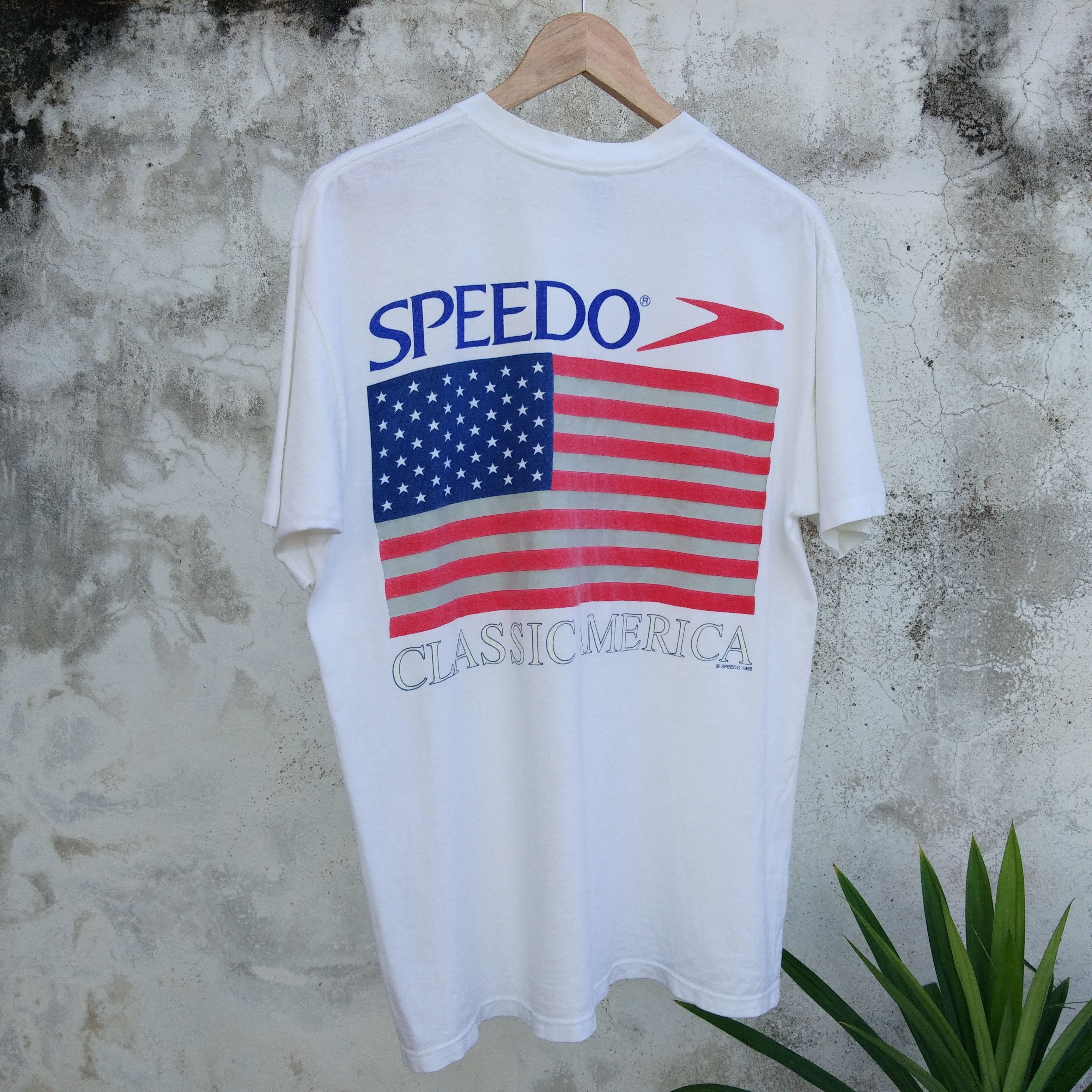 Speedo × Speedy Usa × Vintage VINTAGE 90'S SPEEDO USA T SHIRT | Grailed