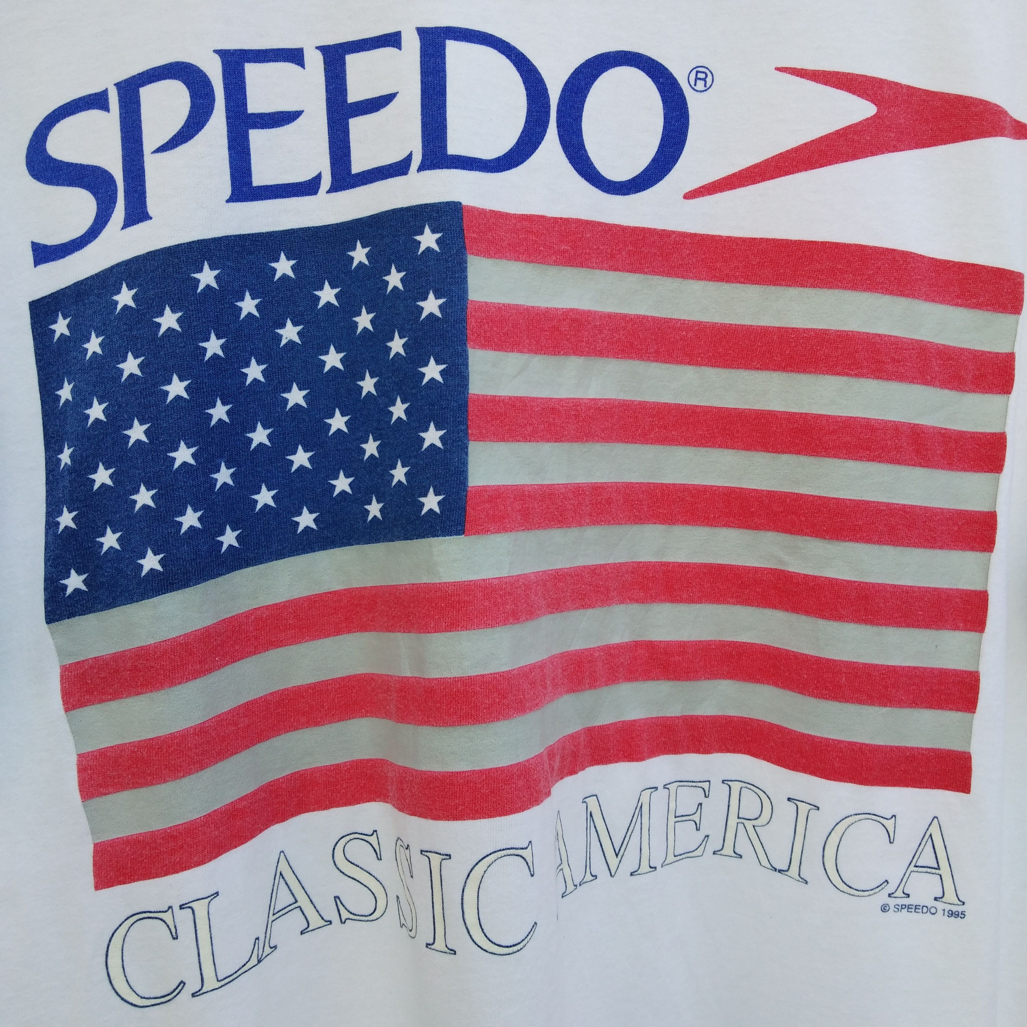 Speedo × Speedy Usa × Vintage VINTAGE 90'S SPEEDO USA T SHIRT | Grailed