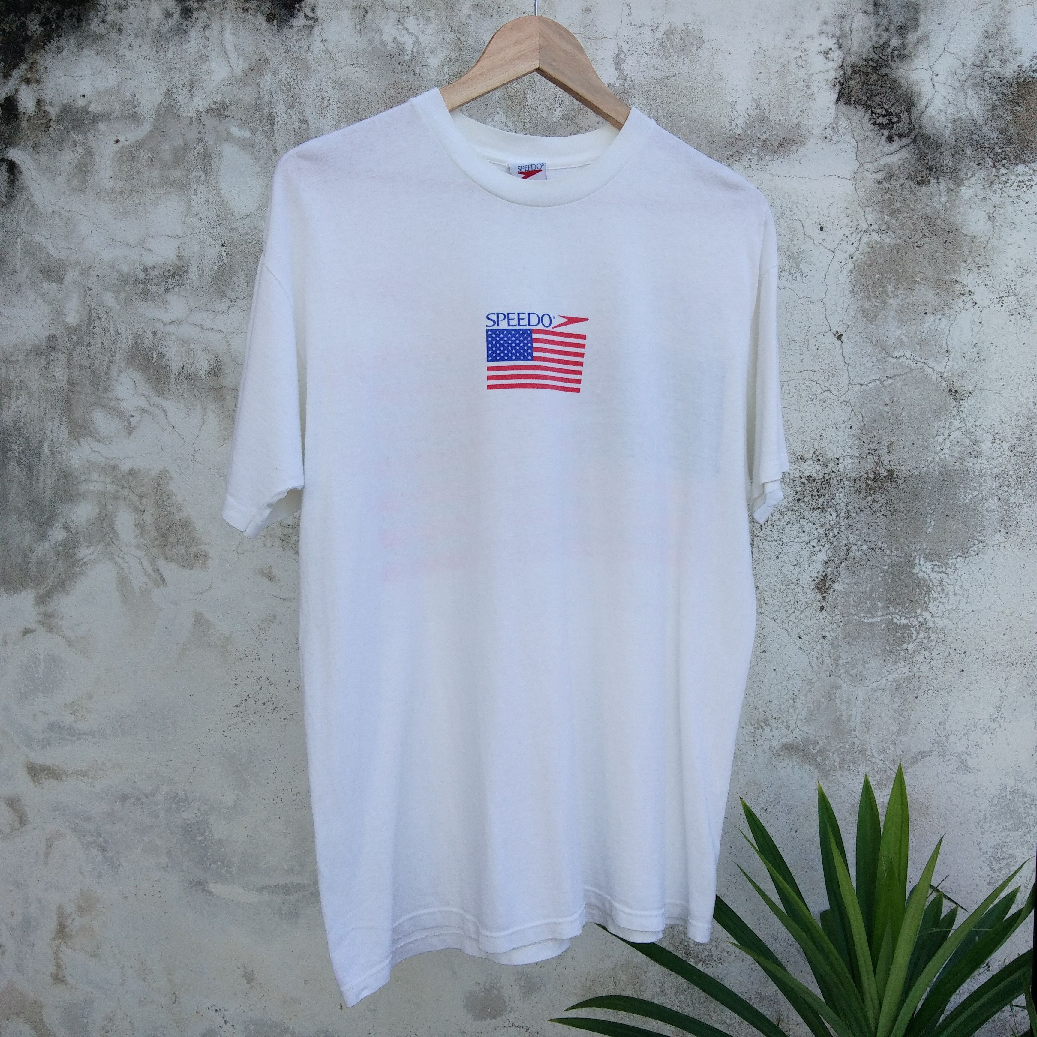 Speedo × Speedy Usa × Vintage VINTAGE 90'S SPEEDO USA T SHIRT | Grailed