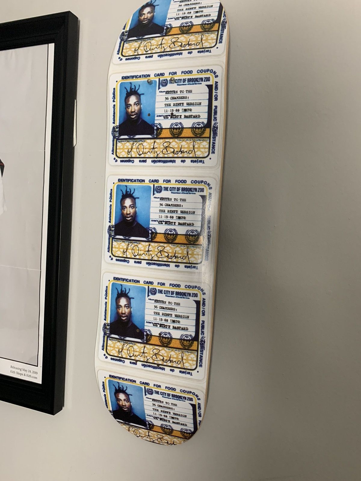 Supreme Supreme Ol' Dirty Bastard Skateboard Deck ODB WuTang Wu Tang ...