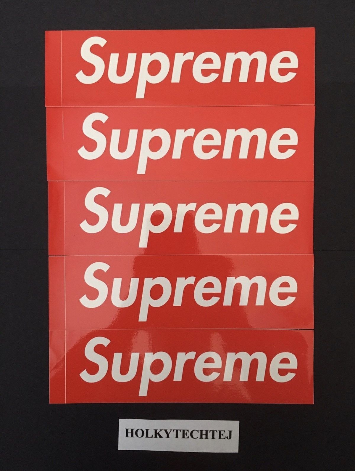 Supreme Supreme Red Box Logo Stickers | Grailed