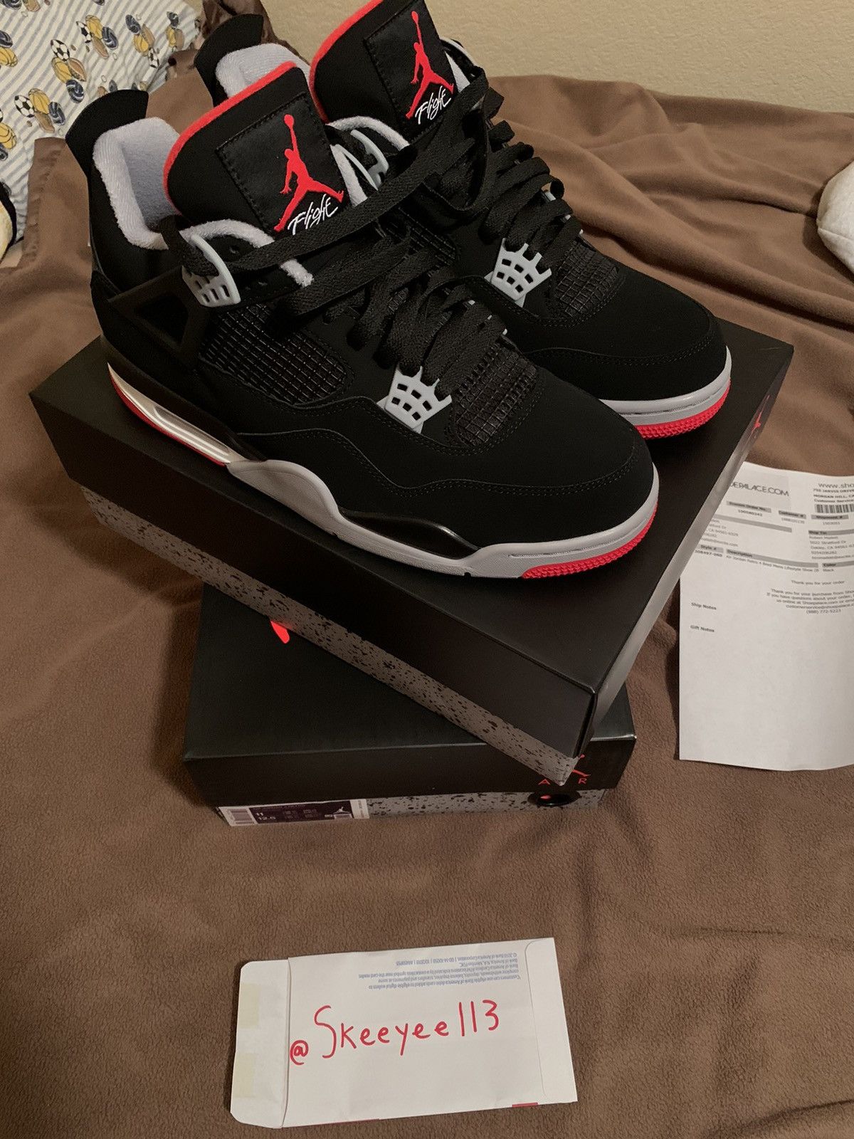Jordan Brand Air Jordan 4 Retro OG 2019 Bred 2019 | Grailed