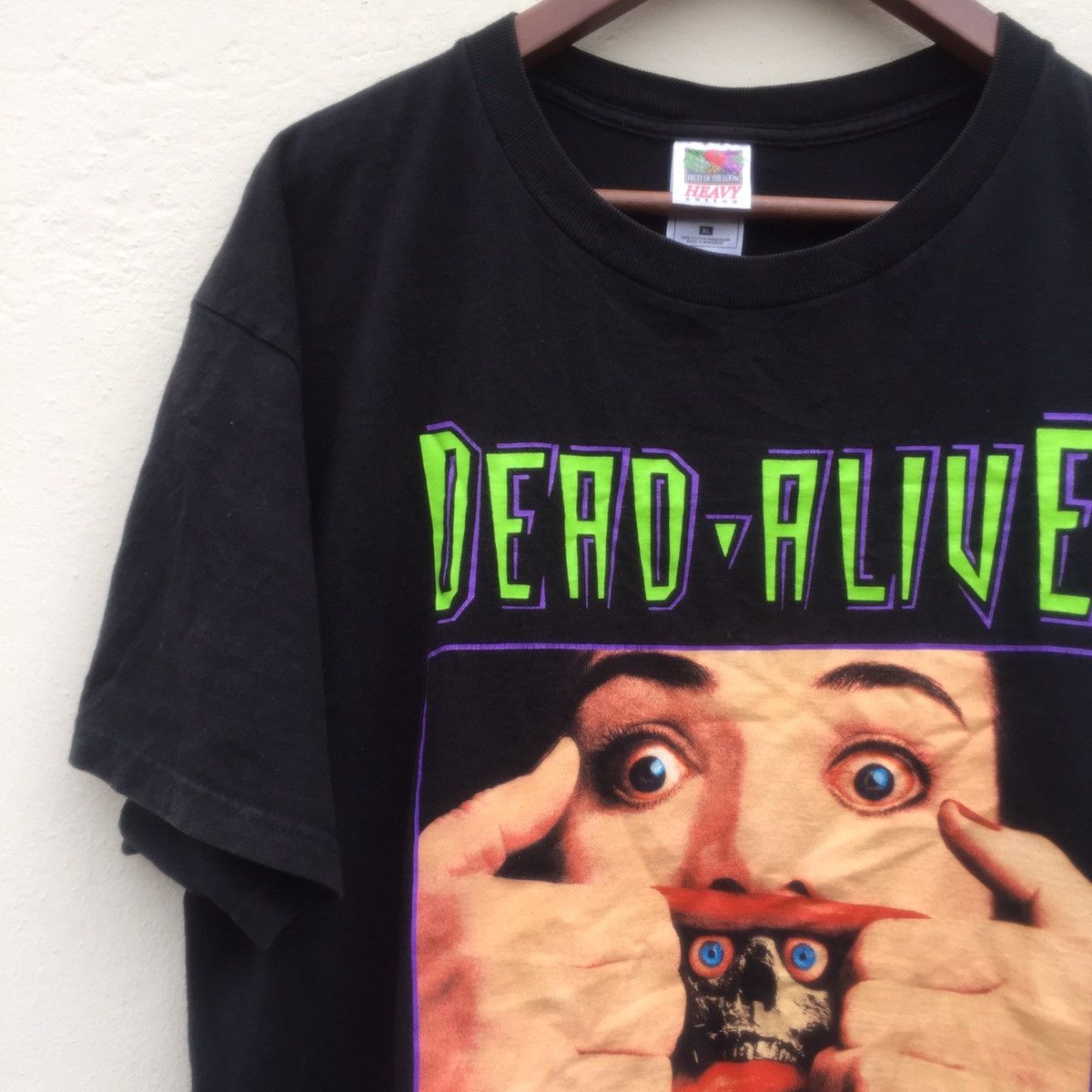 Movie × Vintage Vintage DEAD-ALIVE Horror Movie Promo T-Shirt | Grailed