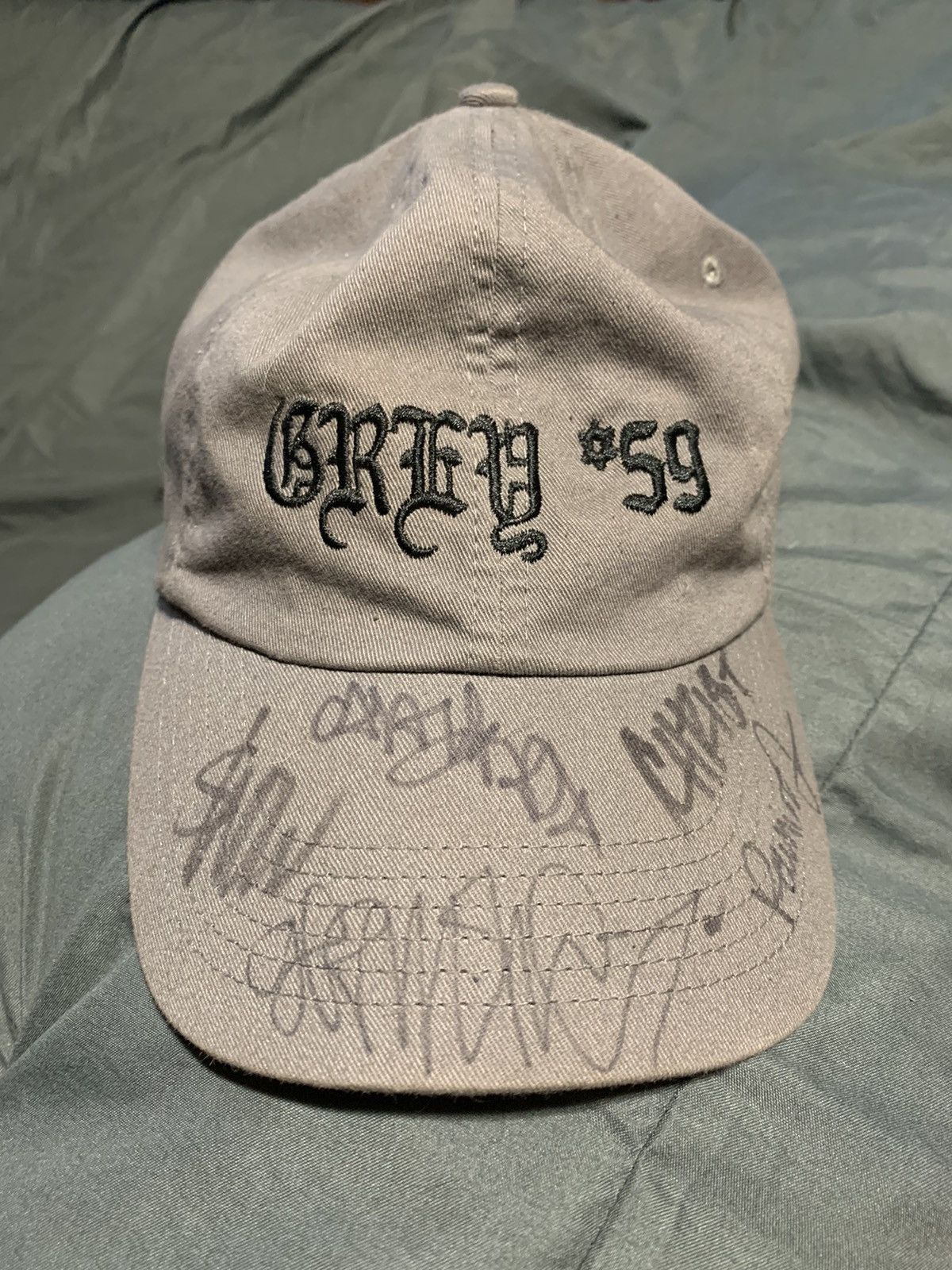 G59 Records G59 signed dad hat | Grailed