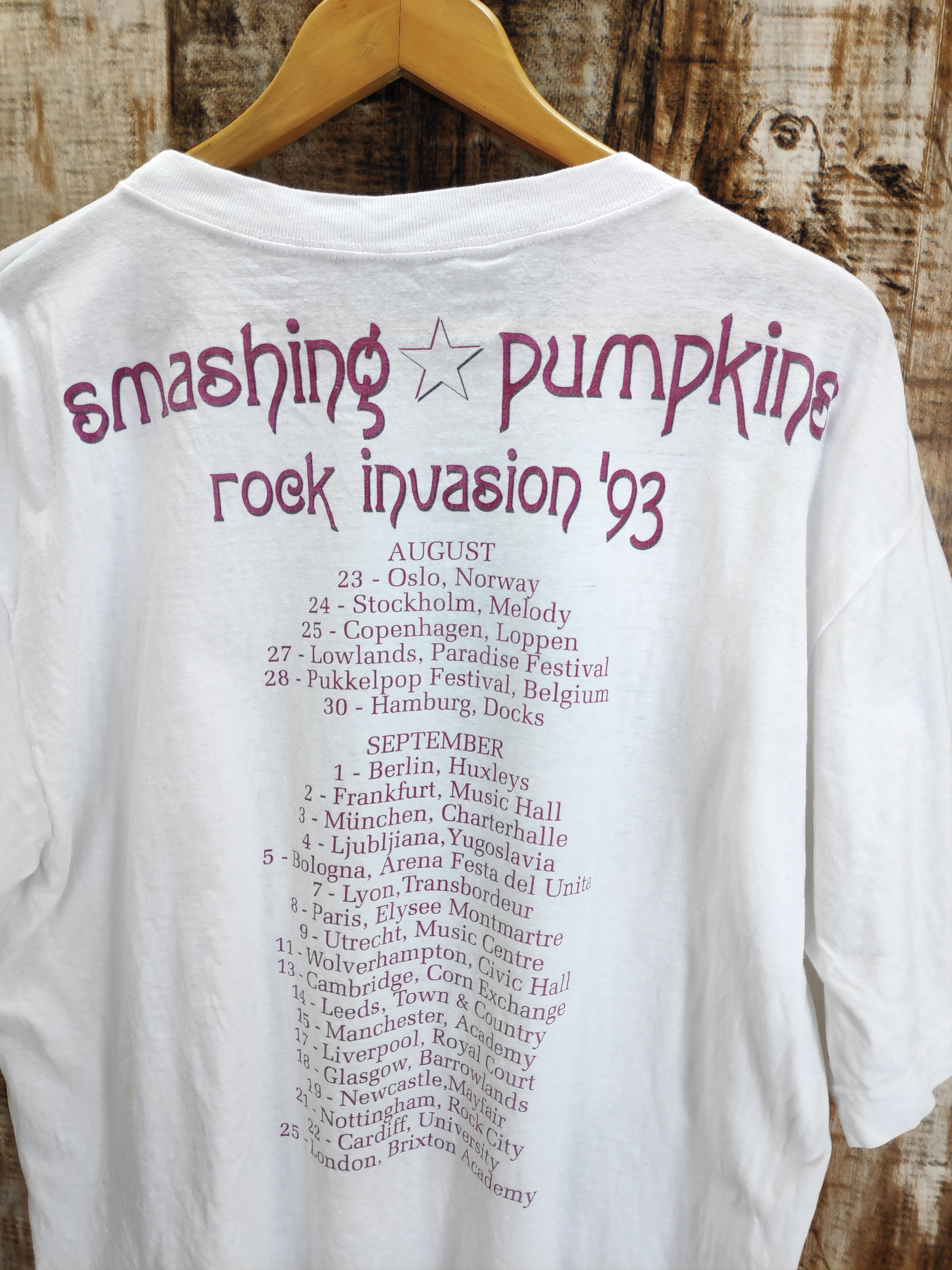Vintage The Smashing Pumpkins Siamese Dream Tour Concert T-shirt | Grailed