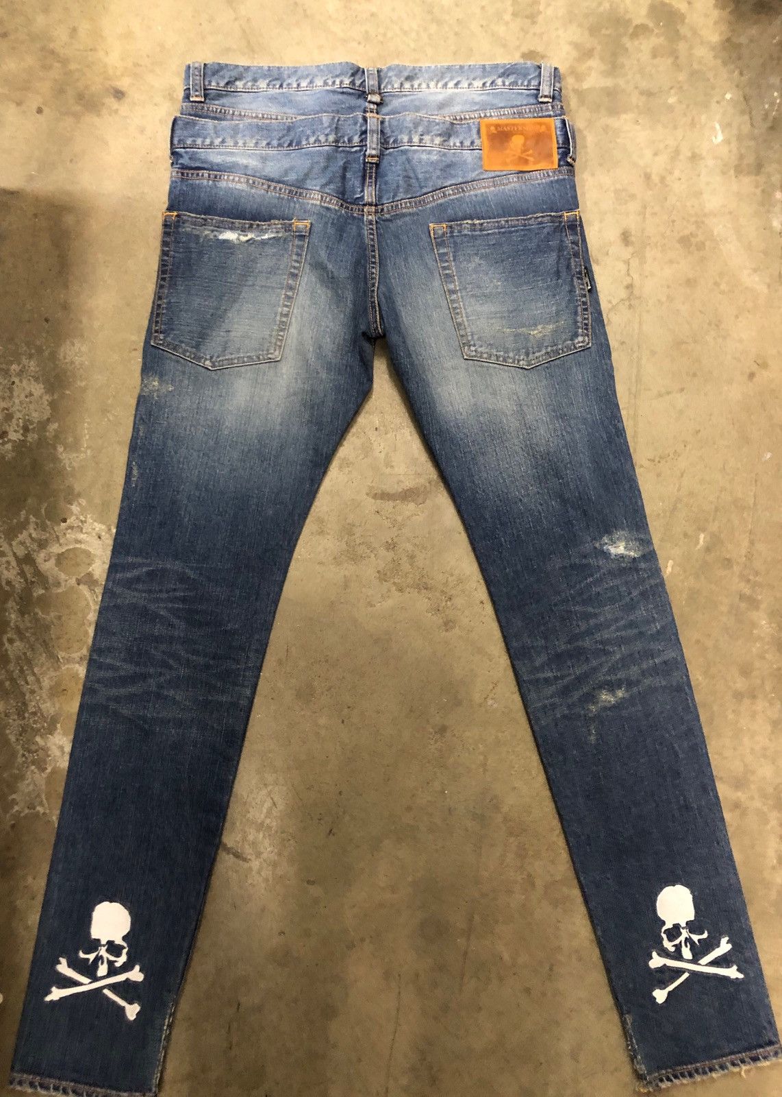 Mastermind Japan Mastermind Japan Blue Denim Jeans | Grailed