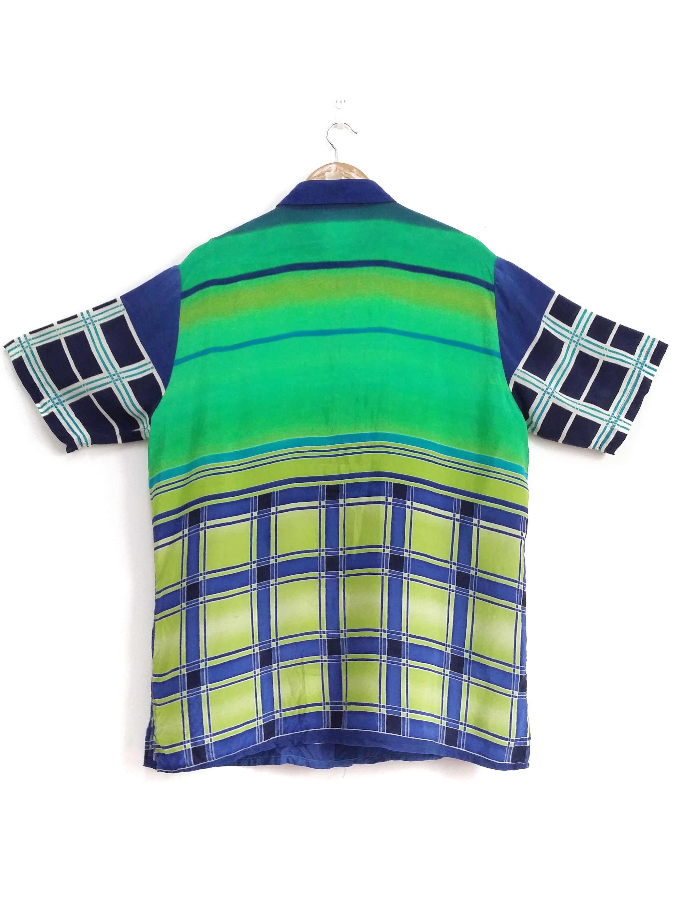 Designer Frilli Baroque Oxford Psychedelic Abstract Shirt L Size | Grailed