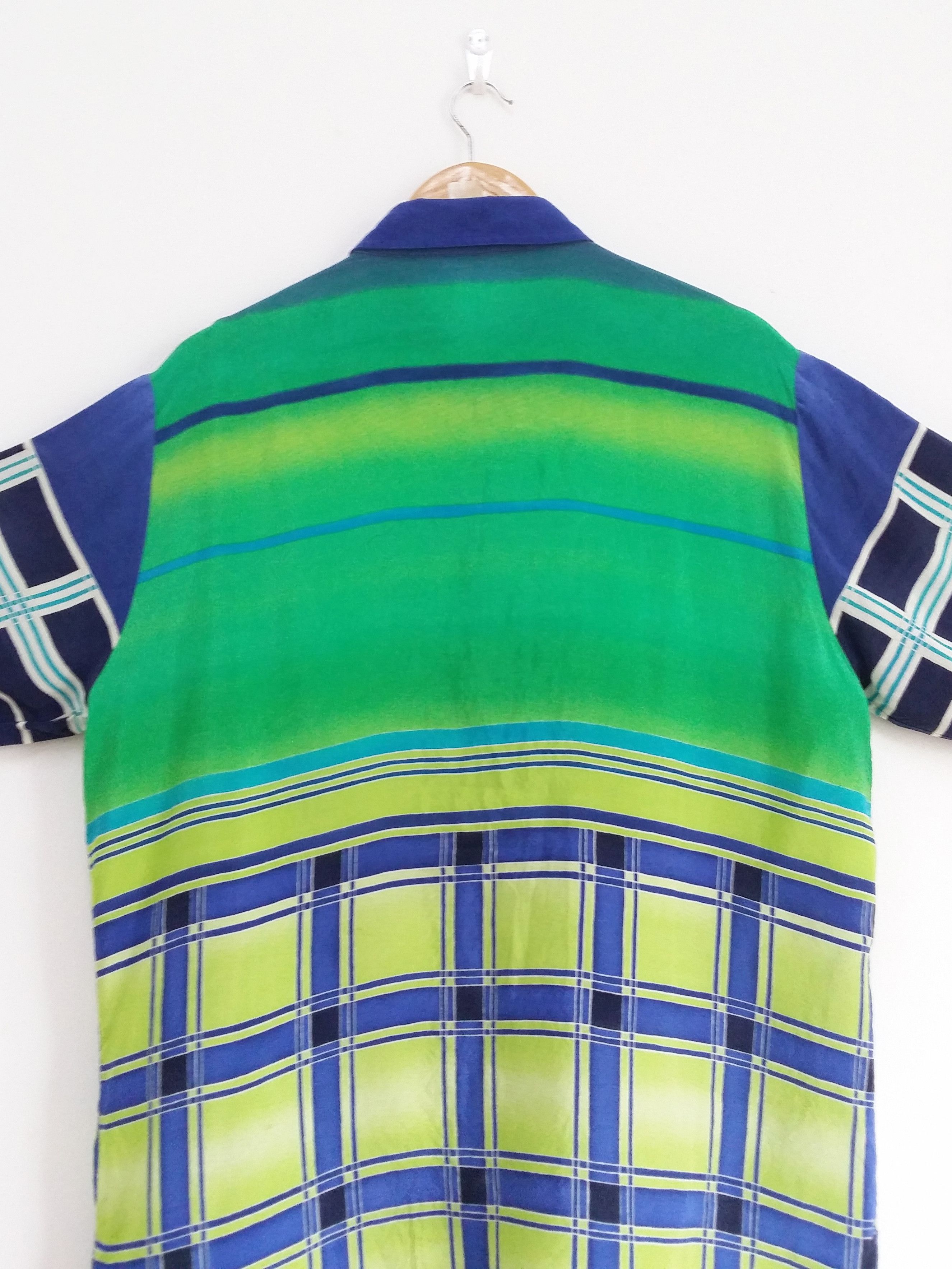 Designer Frilli Baroque Oxford Psychedelic Abstract Shirt L Size | Grailed