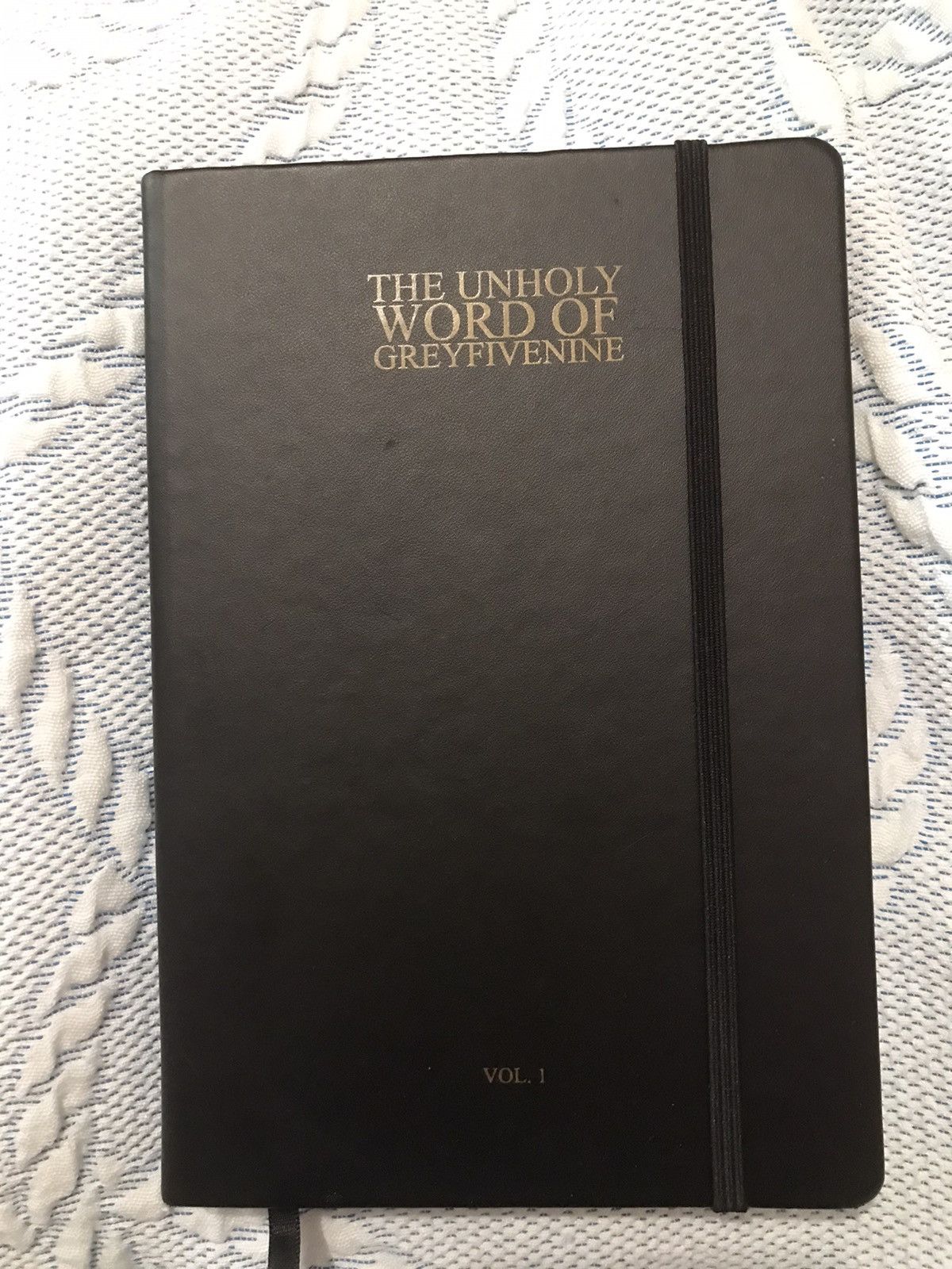 G59 Records “The unholy world of greyfivenine” G59 records notebook ...