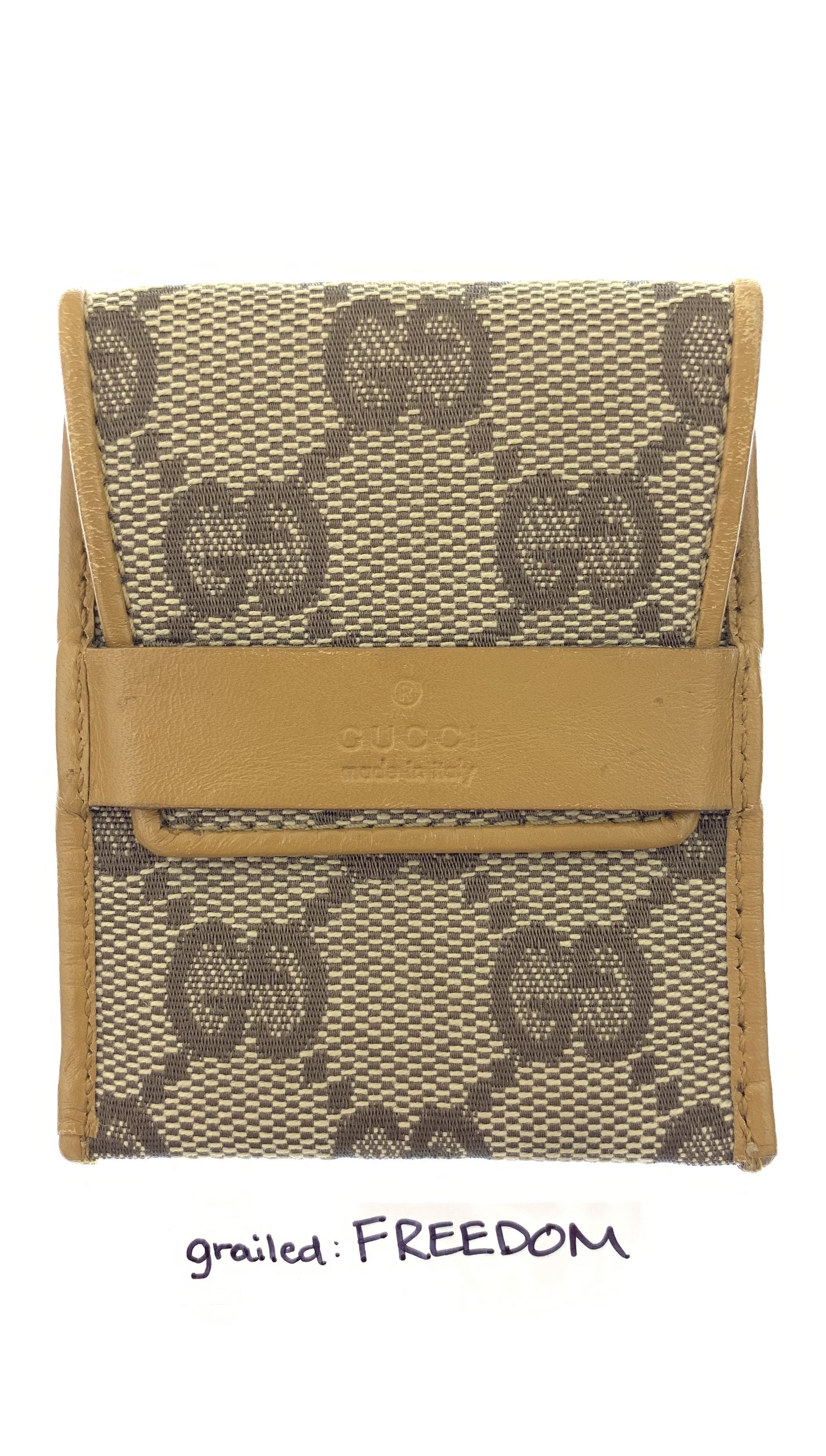 Gucci Monogram Coin Pouch | Grailed