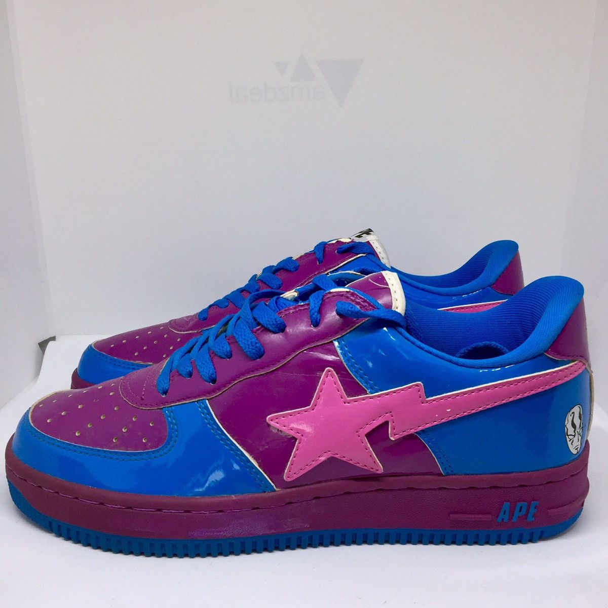 Bape RARE OG A Bathing Ape x Marvel Silver Surfer Bapesta’s | Grailed