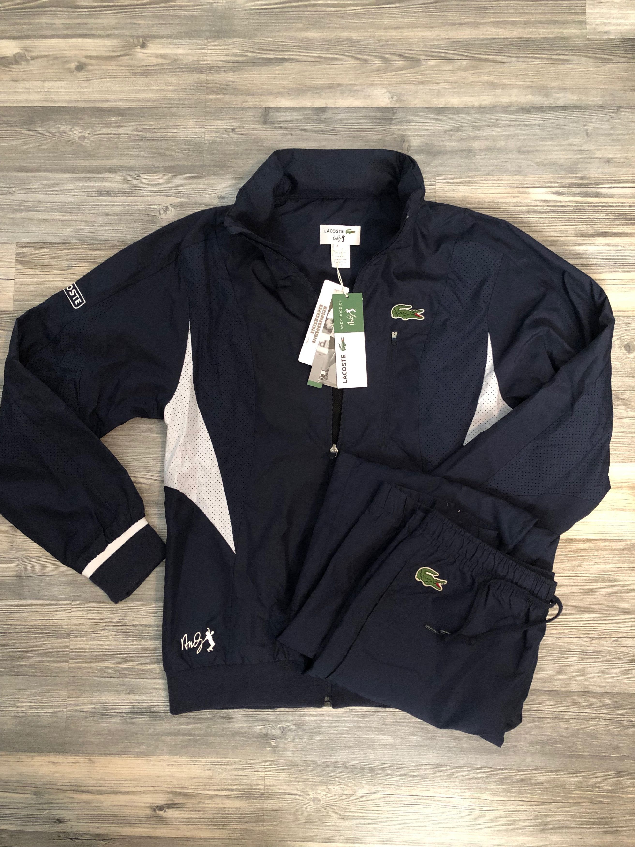 Lacoste Lacoste Andy Roddick Tracksuit | Grailed