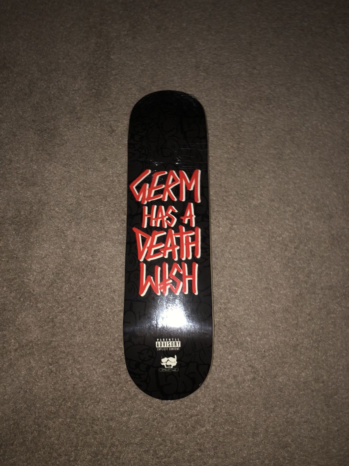 G59 Records “Germ Has a Deathwish” Skateboard Deck | Grailed