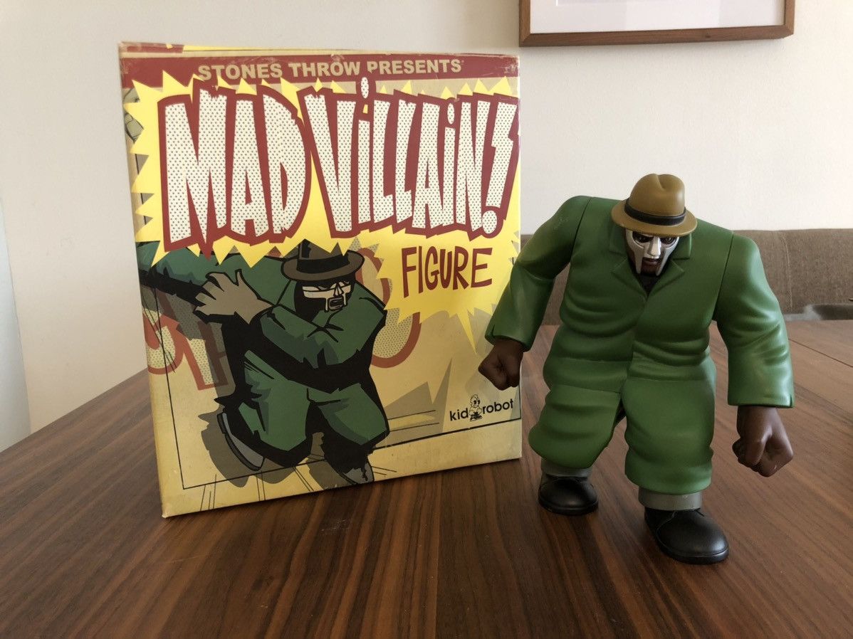 Kid Robot × Stones Throw Records MF DOOM MADVILLAIN FIGURE | Grailed