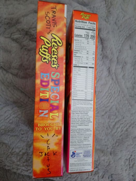 Travis Scott Travis Scott Cereal Box | Grailed Travis Scott Travis Scott Cereal Box | Grailed