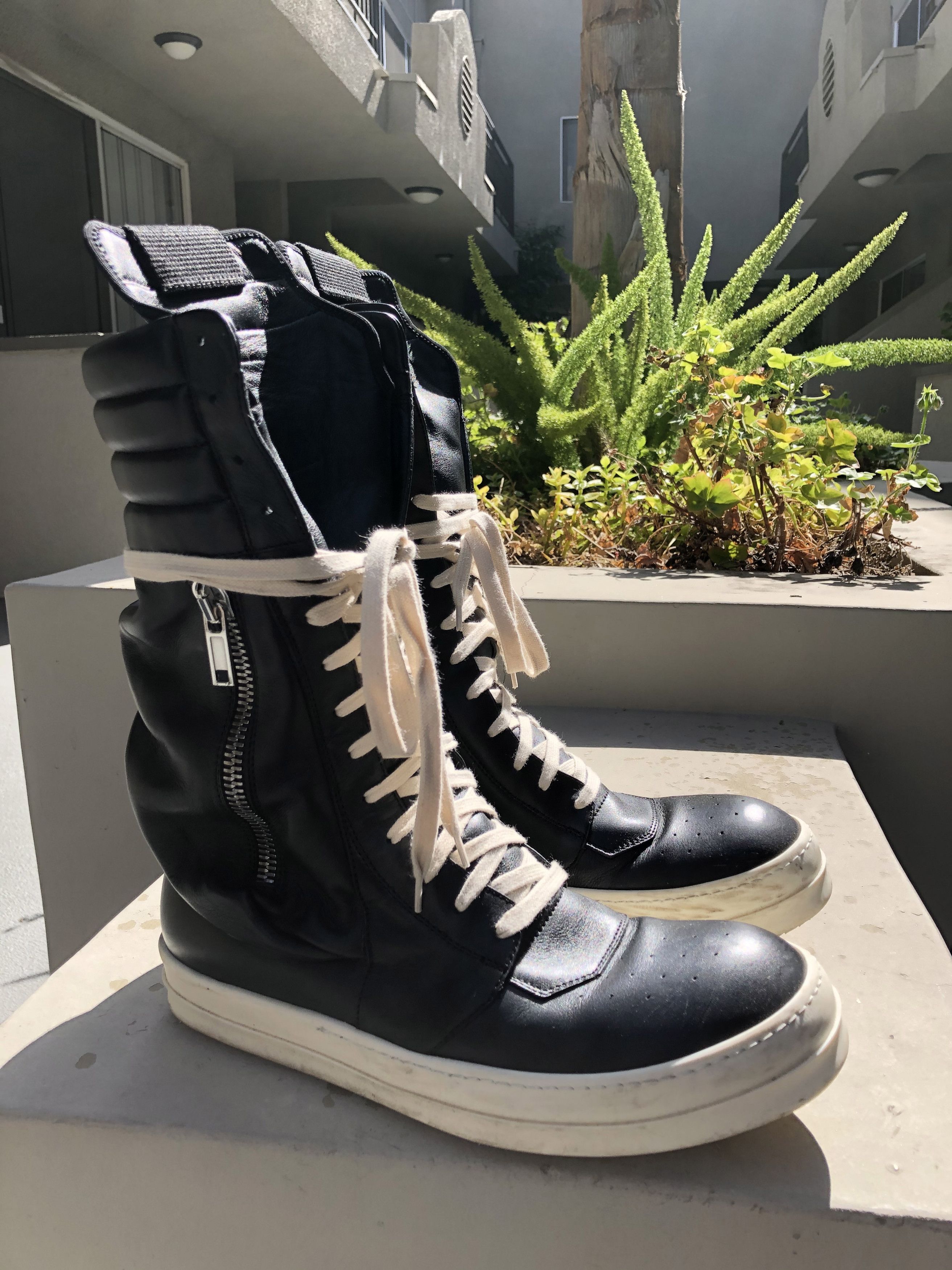Rick Owens Rick Owens Cargo Basket Sneaker Boots Size 42 | Grailed