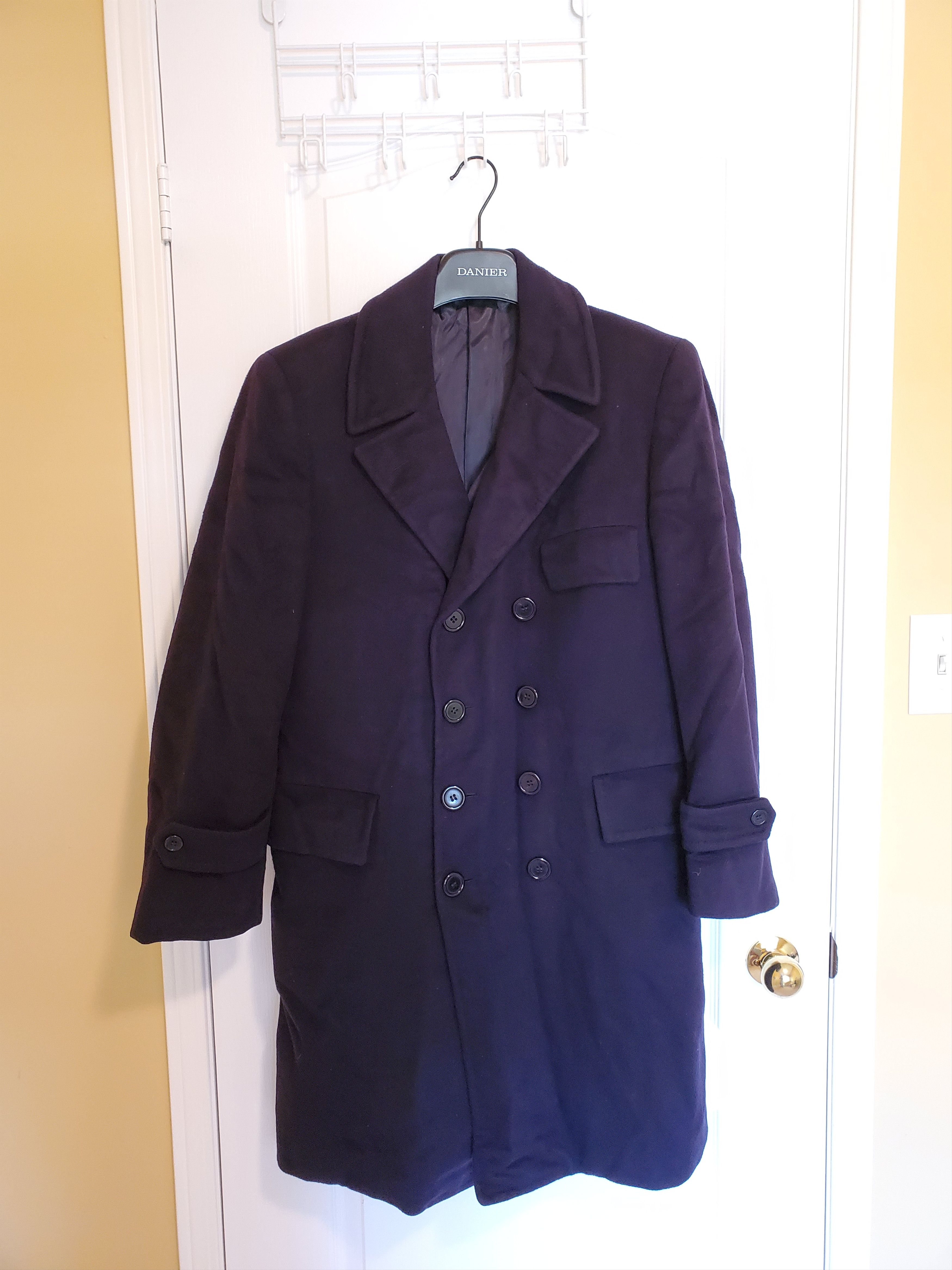 Vintage 1969 Warren K. Cook 100% Cashmere Overcoat - Made in Canada ...