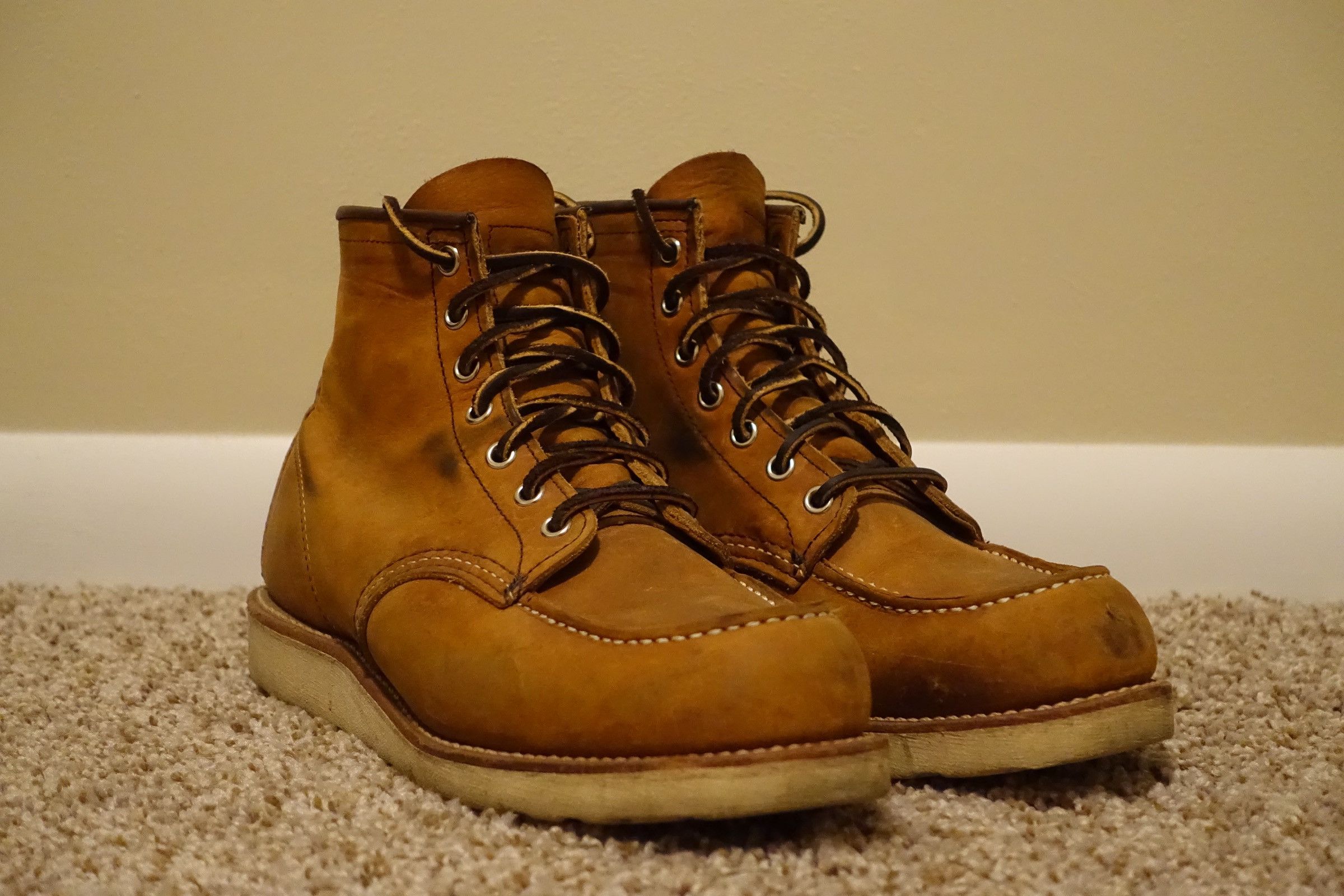Red Wing Moc Toe Boots - Copper Yuma 4575 | Grailed