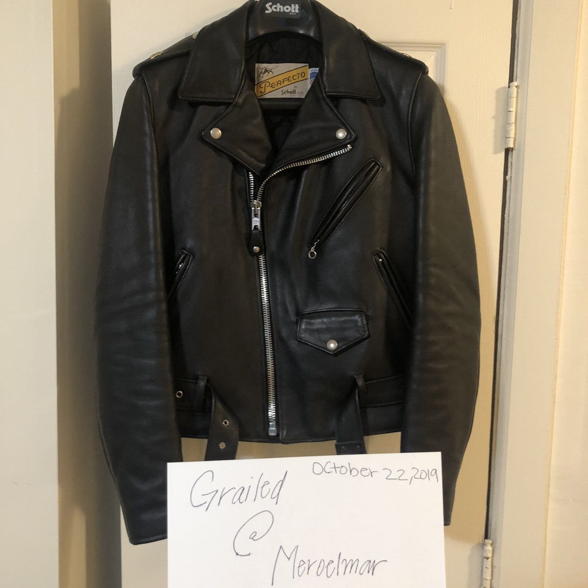 Schott Schott Perfecto 613 Leather Jacket | Grailed
