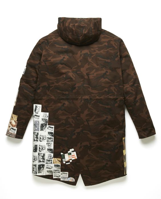 Raf Simons Sterling Ruby Camo Patches Parka | Grailed