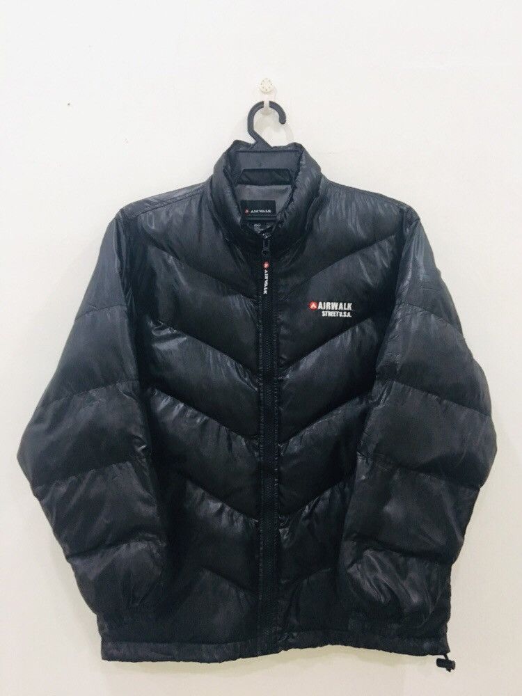 Airwalk Airwalk Black Puffer Jacket Made in Japan | Grailed