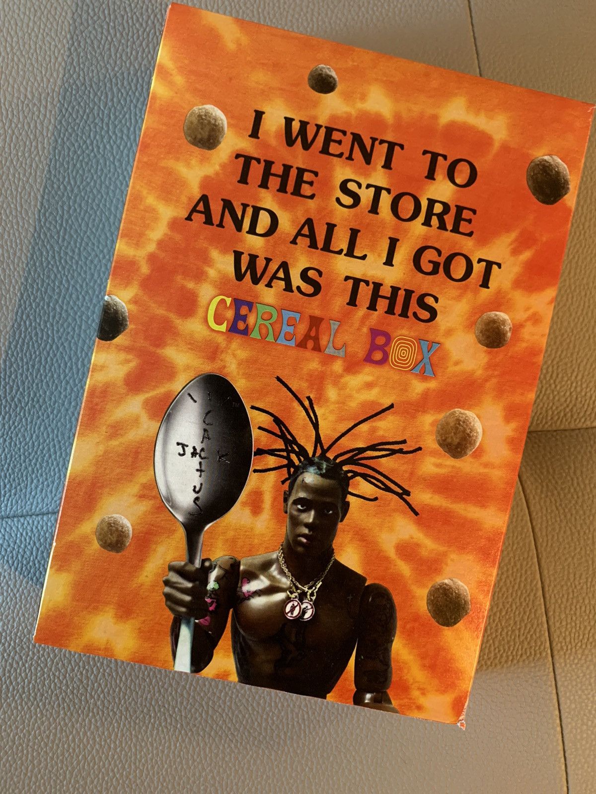 Travis Scott Travis Scott Cereal box | Grailed Travis Scott Travis Scott Cereal box | Grailed