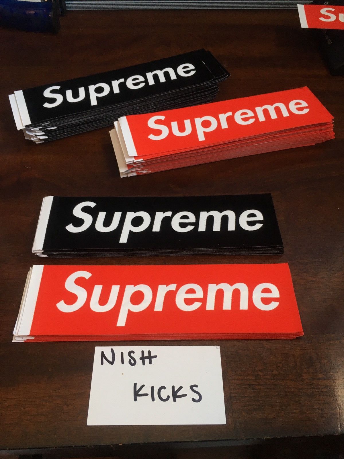 Supreme Supreme Felt Box Logo Sticker Set | Grailed