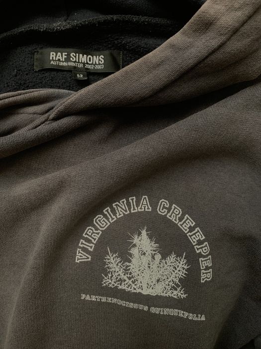 Raf Simons AW02 Virginia Creeper Hoodie | Grailed