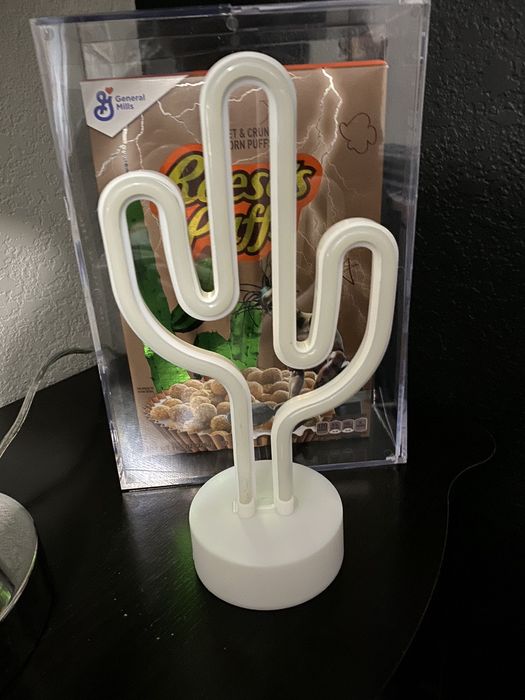 Travis Scott Green Cactus Neon Lamp- Travis Scott Inspired | Grailed