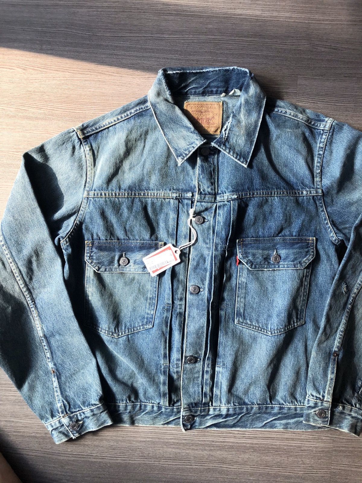 Levi's Vintage Clothing LVC Type II Denim Jacket Made in USA Boro ...