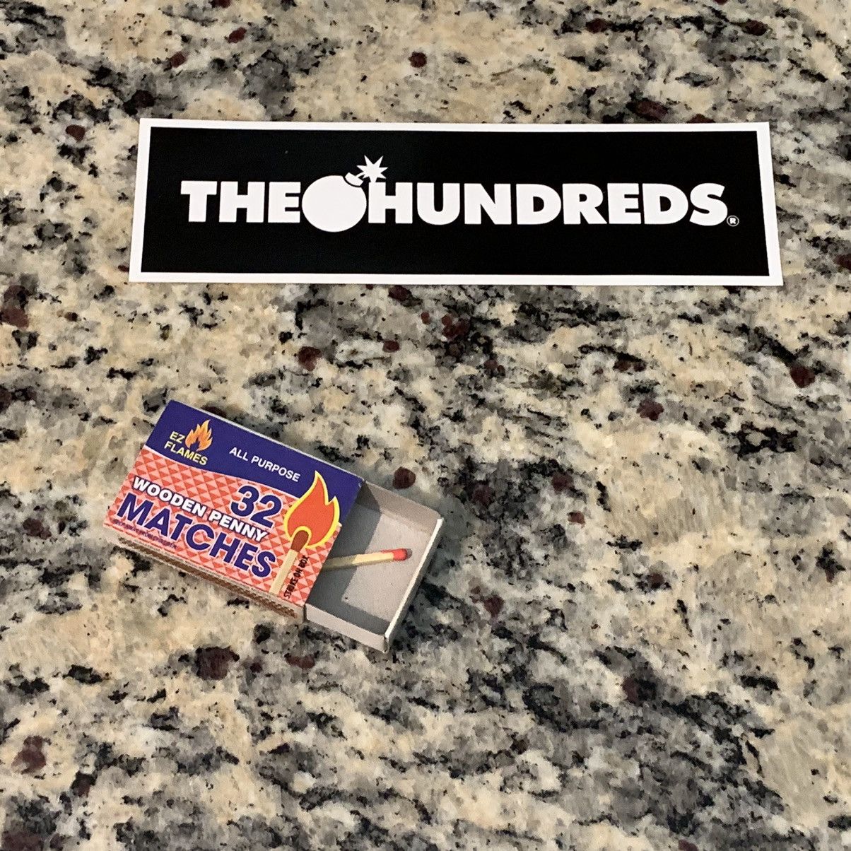 The Hundreds The Hundreds Box Logo Sticker | Grailed