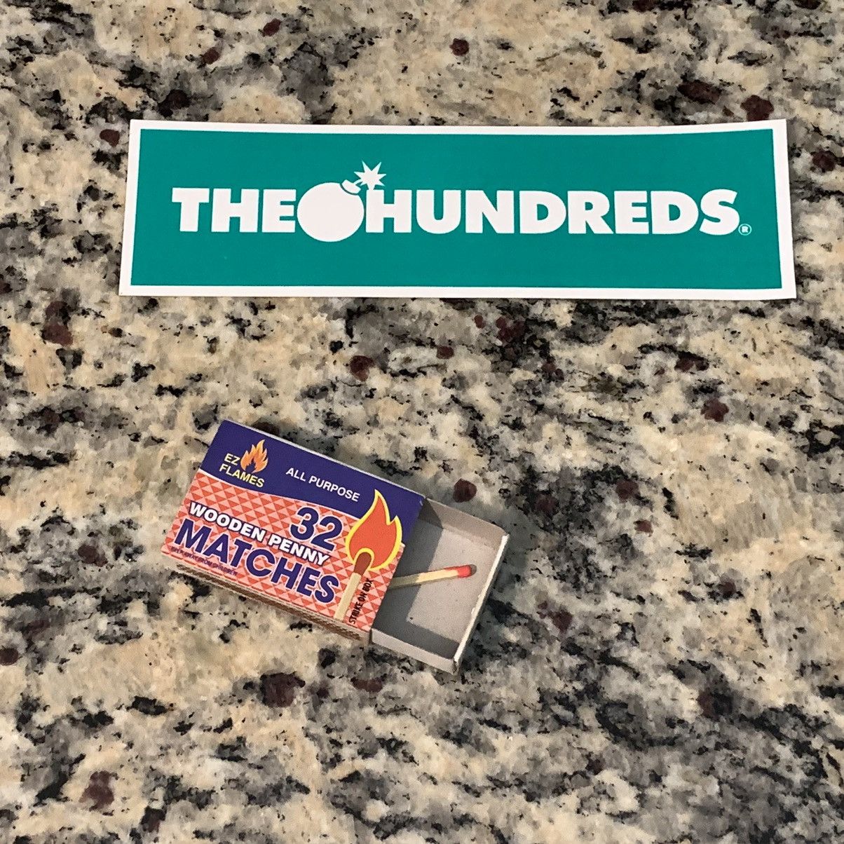 The Hundreds The Hundreds Box Logo Sticker | Grailed