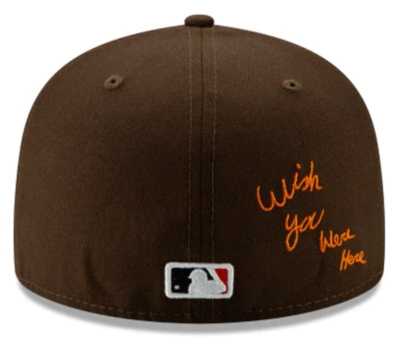 Travis Scott RARE Travis Scott x New Era Astros 59Fifty Fitted Brown ...