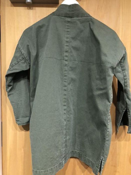 Visvim VISVIM NORAGI KIMONO JACKET KHAKI | Grailed