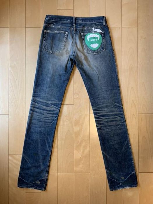 Undercover Undercover Denim Back Apple Patch Jeans | Grailed