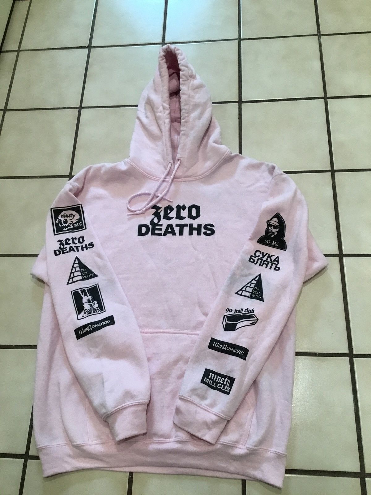 Other Pewdiepie Zero Deaths 90 Million Club Pink Youtuber Hoodie | Grailed