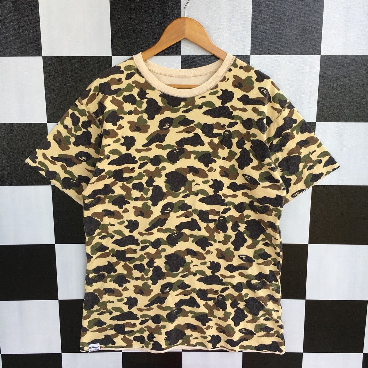 Bape Vintage Bape Camouflage Reversible Tshirt 90s | Grailed