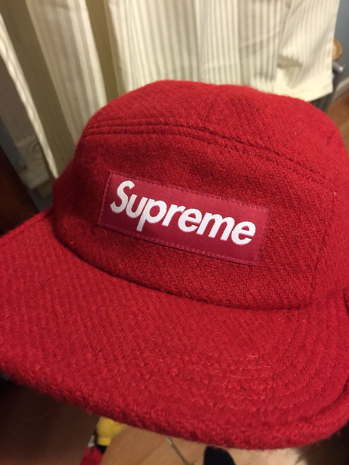 Supreme Supreme 5 Panel Hat Camper Hat Wool | Grailed