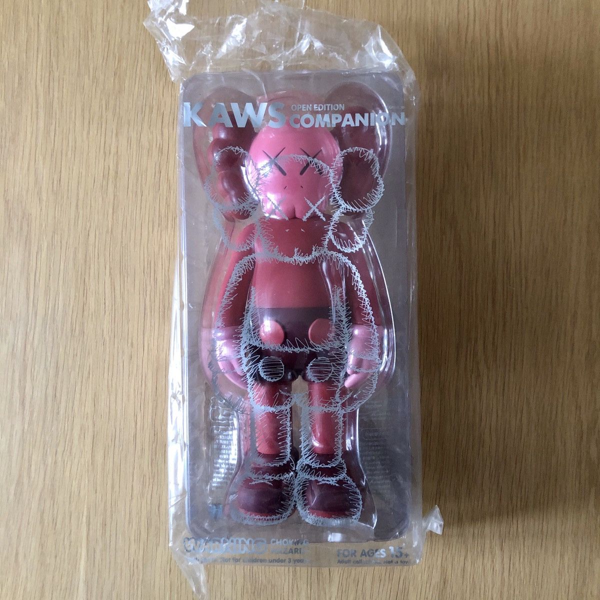 Kaws Kaws blush companion red open edition 2016 | Grailed