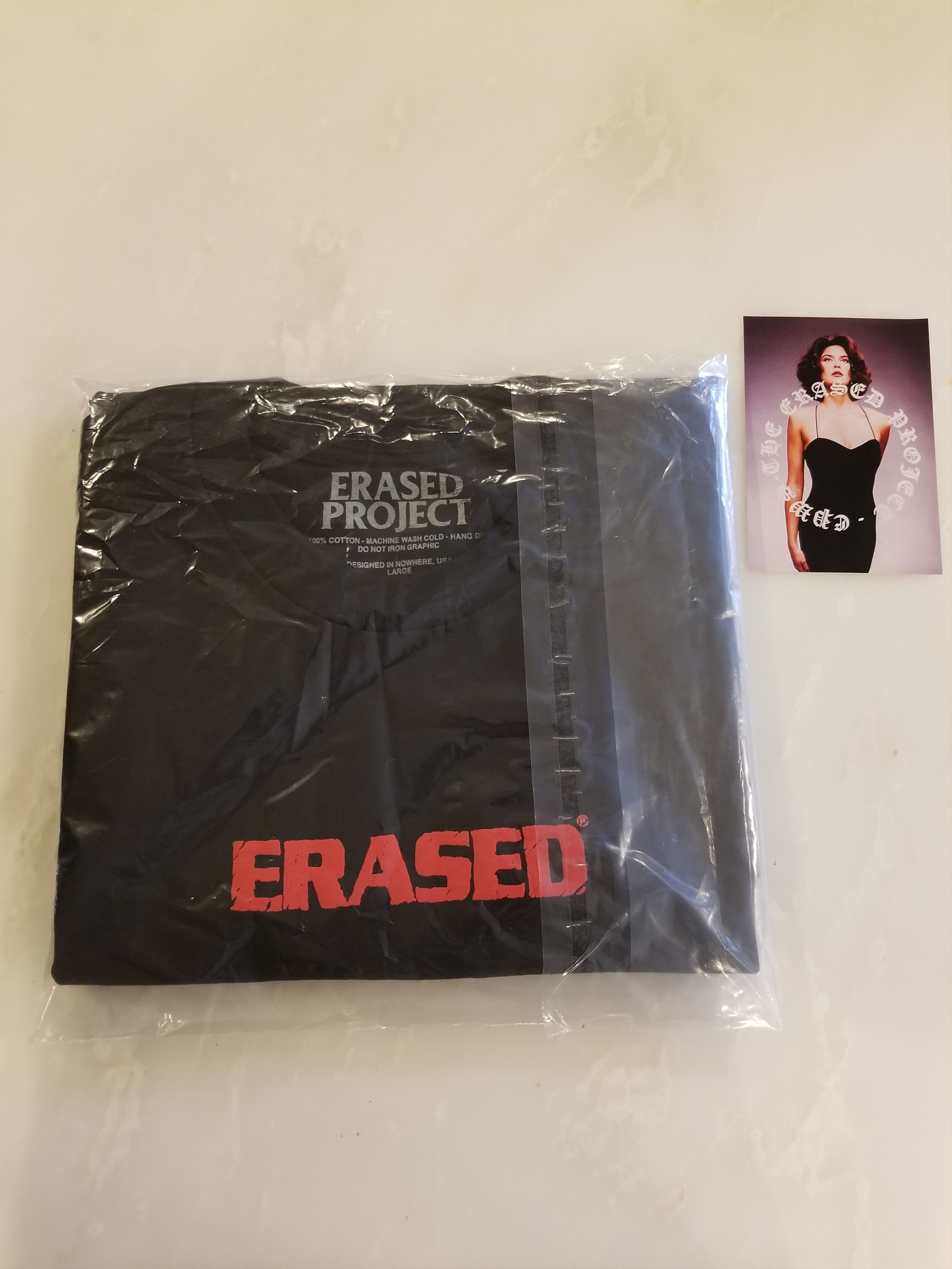 Erased Project Erased Logo Shirt - The Watchers Size Large | Grailed