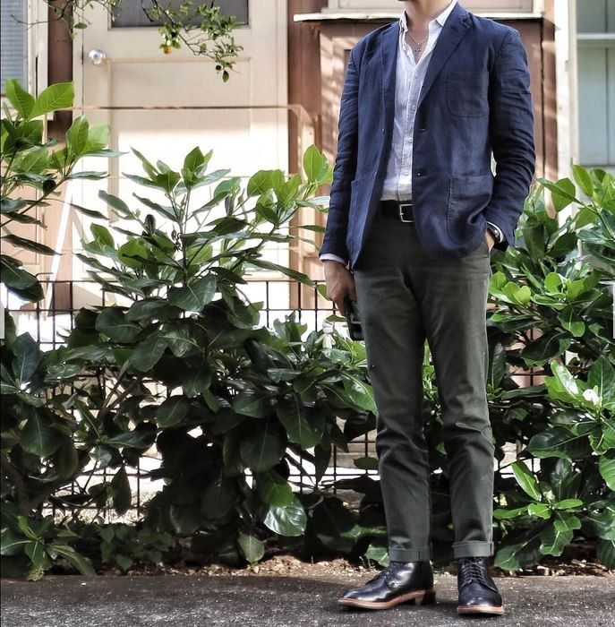 Muji Muji linen jacket / chore coat | Grailed