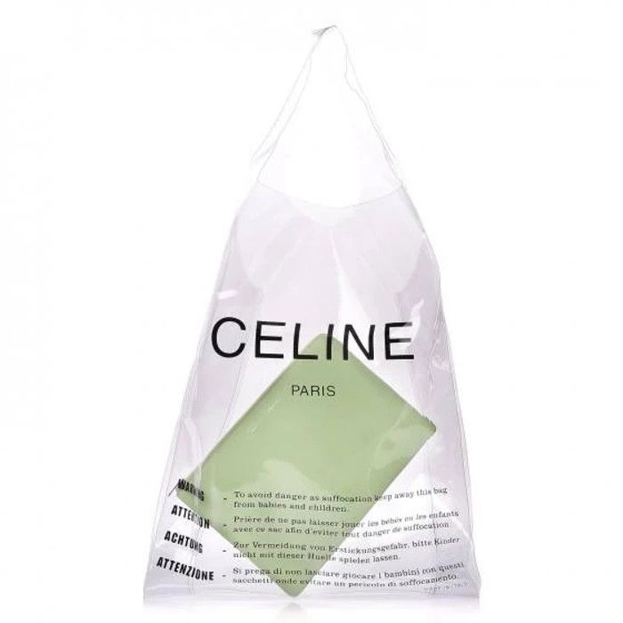 Celine Celine Transparent Plastic Bag | Grailed