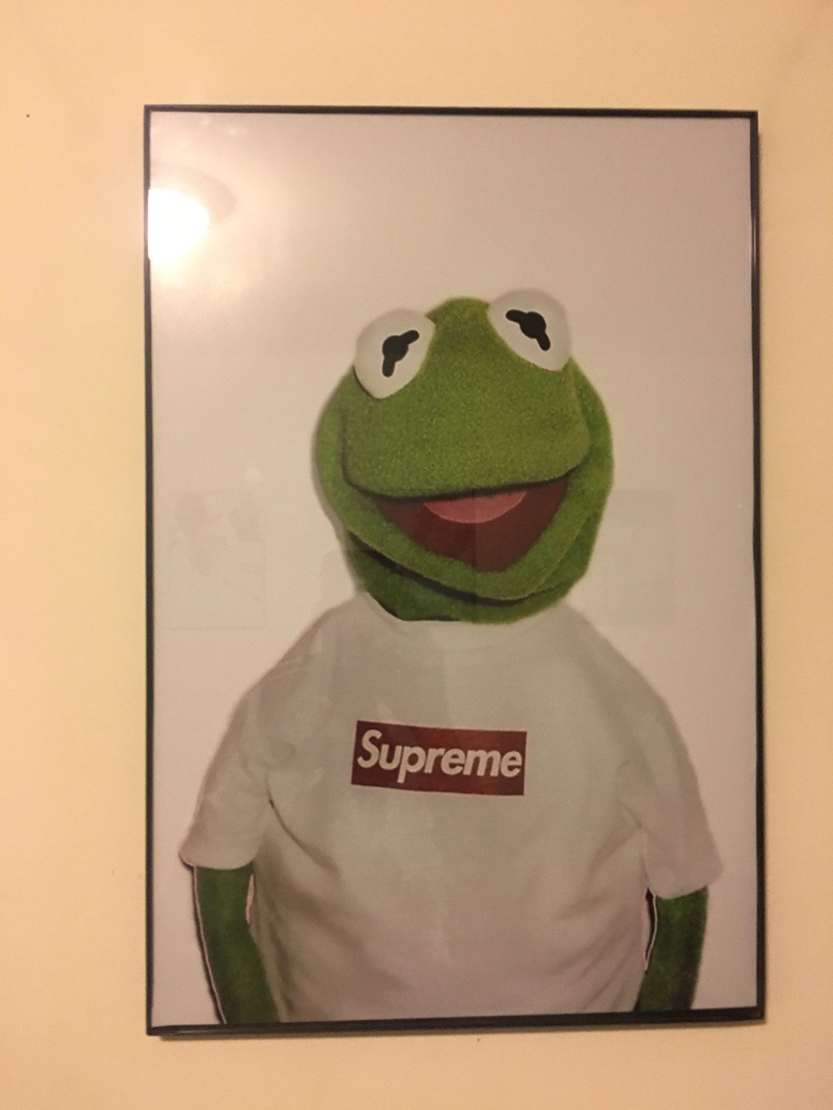 Supreme Kermit Poster | Grailed