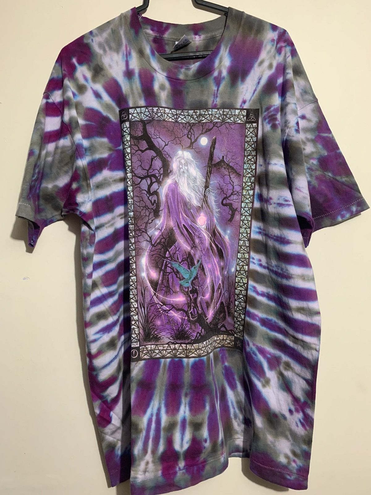 Vintage Sick wizard single stich shirt, 🔥🔥🔥🔥1993 not fade away | Grailed